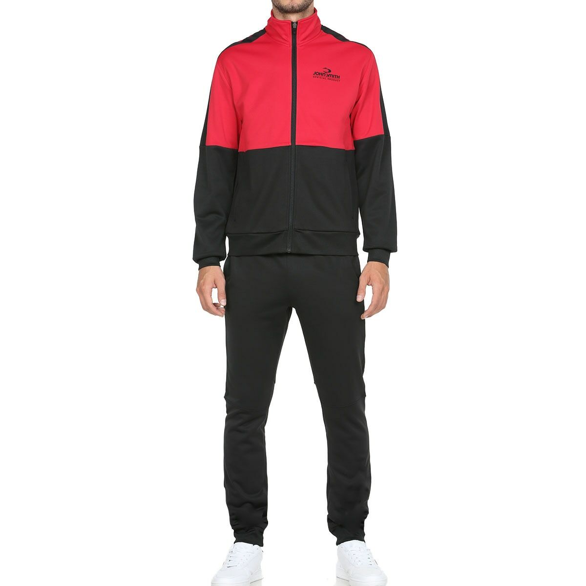 Tracksuit for Adults John Smith Korlo Dark Red S - Go4Garden.com