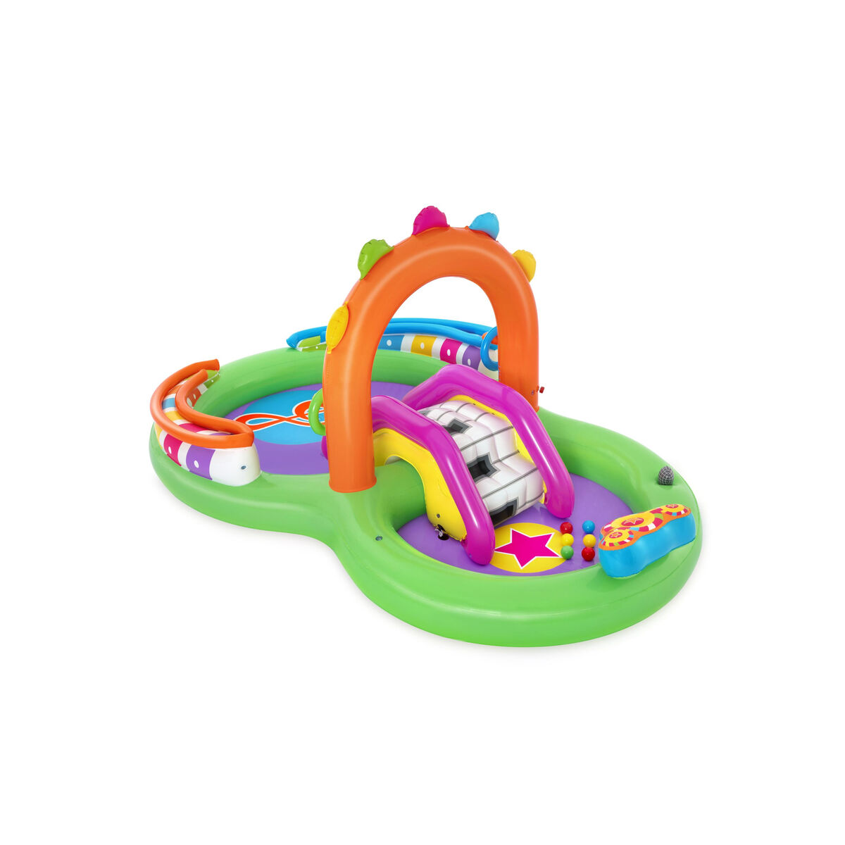 Children's pool Bestway Musical 295 x 190 x 137 cm Playground ...
